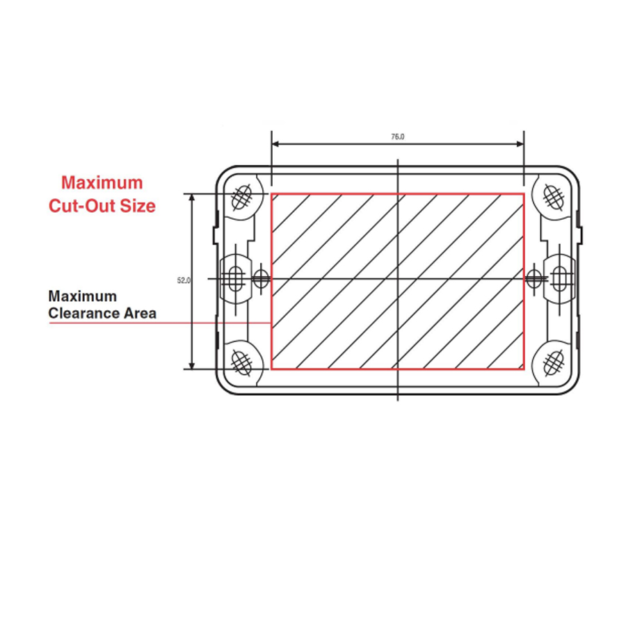 Clipsal C2000 Switched single socket outlet 10A 230/240VAC White ...